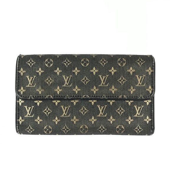 Louis Vuitton | Bags | Louis Vuitton Mini Lin Monogram Long Wallet ...